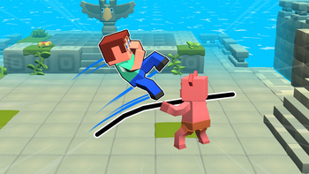 Block World Combat! Draw Noob's Super Punch! (by Eccentric): Play ...