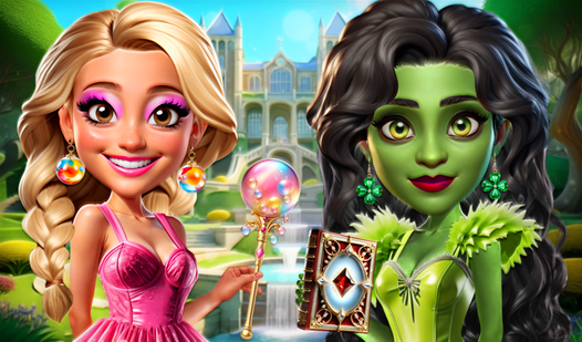 Witch & Fairy BFF (توسط Dmitriy): بازی آنلاین به صورت رایگان در Playhop