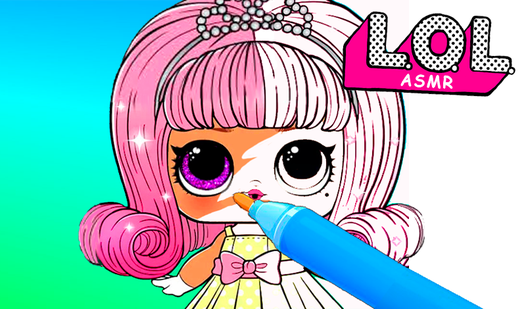 LOL Princess ASMR Color book (by skibidibidi): Play Online For Free On ...