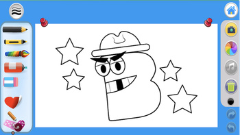 Coloring book - Alphabet Lore: Play Online For Free On Playhop