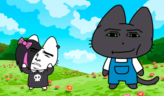 The evolution of the Simbochka Pimp cat: Juega Gratis Online en Playhop