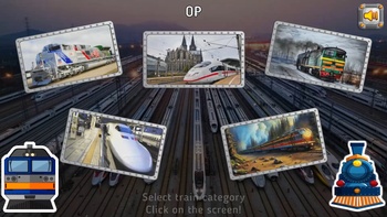 Jigsaw puzzles for kids: trains (by Thunder Games Show): Play Online ...