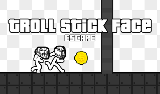 Troll Stick Face Escape （由 FaBuKaStudio):网上免费玩 Playhop