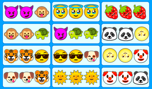 Put in place: Emoji Sorting (by Volohosha): Play Online For Free On Playhop
