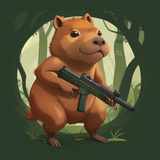 Capybaras with a Guns. A two-player game. (by Zametki studios): Play ...