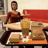Burger Restaurant Simulator 3D: Jouez en ligne gratuitement sur Playhop
