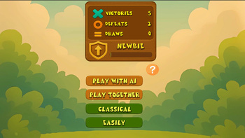 Tic Tac Toe 2D: Endless Match (bởi FantasyForge): Chơi Trực Tuyến Miễn Phí Trên Playhop