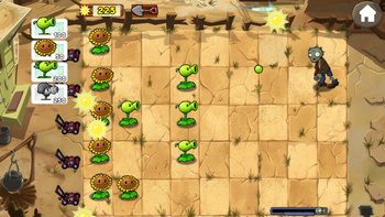 Plants vs Zombies. Desert Biome (por Vombat Games): Juega Gratis Online ...