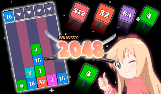 Gravity 2048 (per Baxx Game): Juega Gratis Online en Playhop