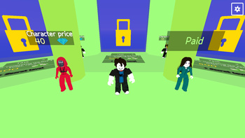 Obby. Squid game trials. (โดย CrazyIndyGame):เล่นออนไลน์ฟรีบน Playhop