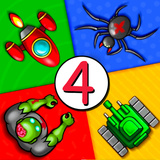 4 players - games for two, three, four (by Krutye igrul'ki): Play ...