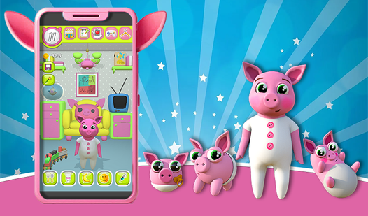 Pig Pigotchi. Grow a pig! My pet (by UFOEVE GAMES): Play Online For ...