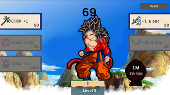 Goku Evolution: Clicker (by GamePlace): Play Online For Free On Playhop