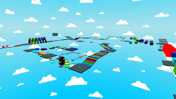 Robbie: Easy Parkour Obby (by Davilkus Games): Play Online For Free On ...