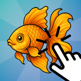 Clicker evolution : goldfish (por EkZo): Juega Gratis Online en Playhop