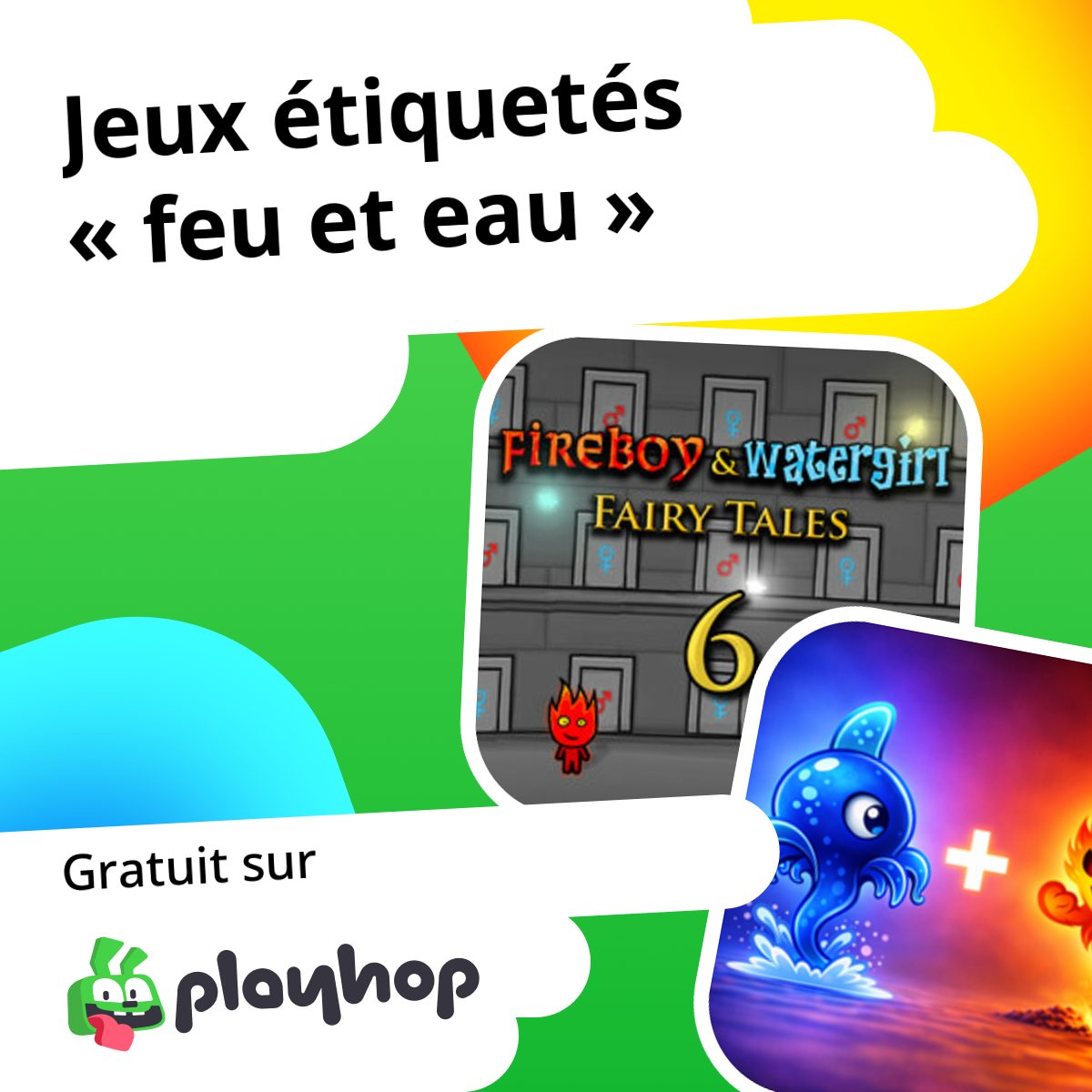 Feu et eau jeux En Ligne: Jouez Gratuitement Sur Playhop