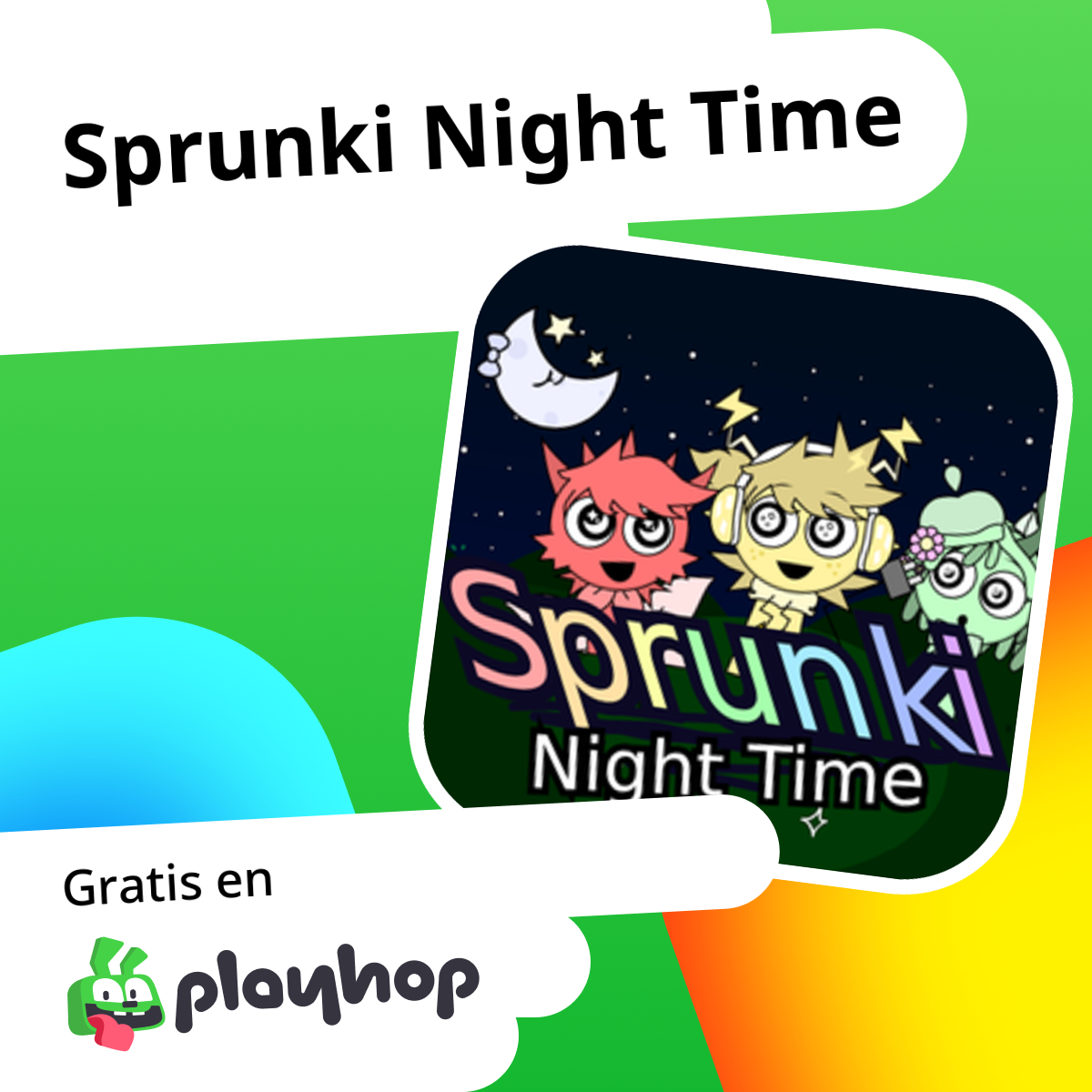 Sprunki Night Time (per EpicGamesStore): Juega Gratis Online en Playhop