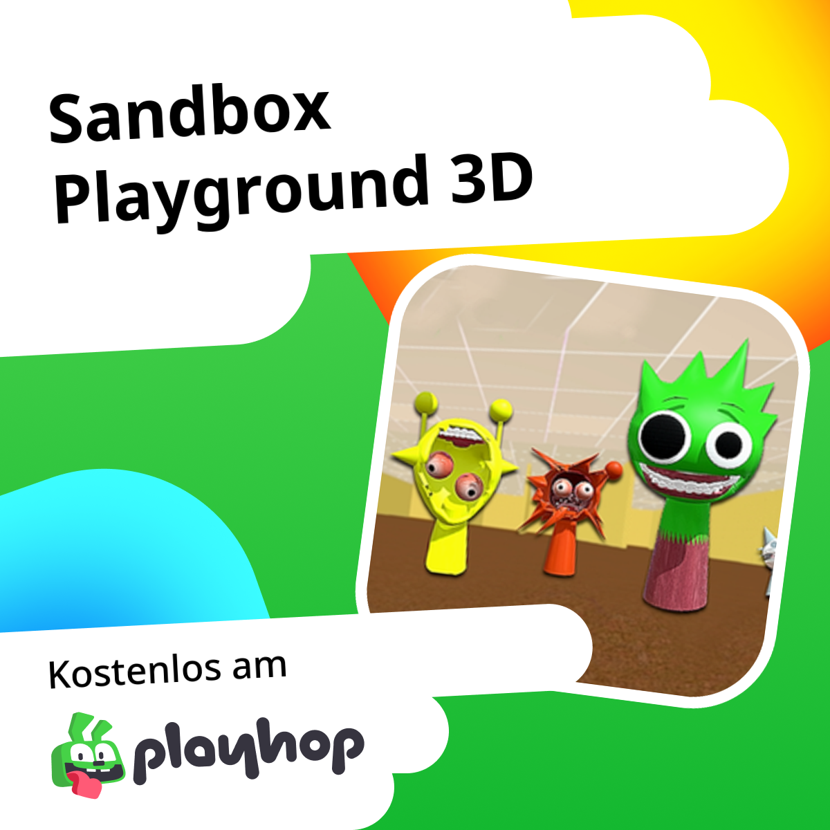 Sandbox Playground 3D (von Sandbox Playground Games): Spiele kostenlos online auf Playhop