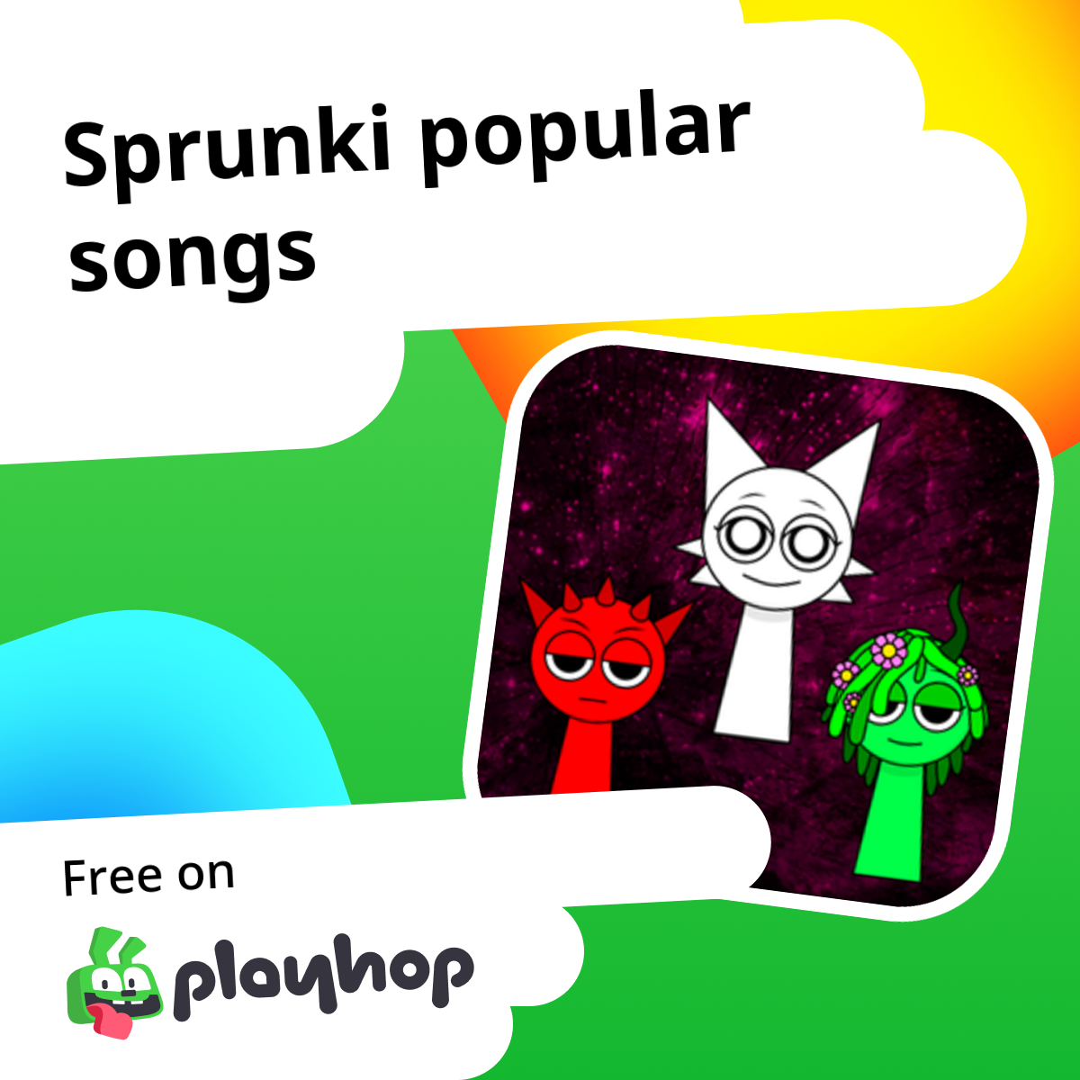 Sprunki popular songs: Play Online For Free On Playhop
