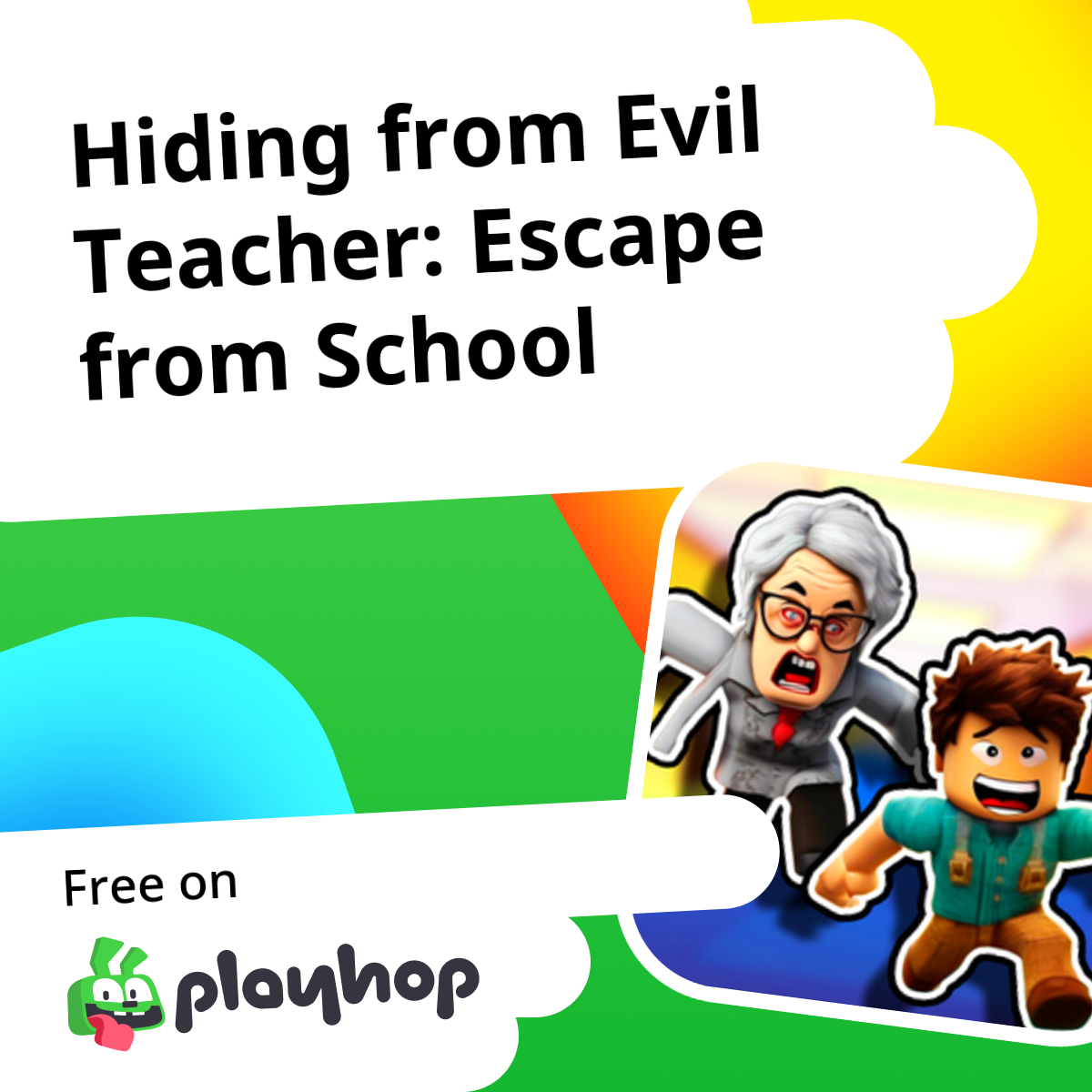 Hiding from Evil Teacher: Escape from School (by D one Games): Play ...