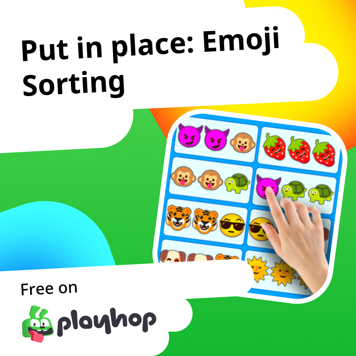 Put in place: Emoji Sorting (by Volohosha): Play Online For Free On Playhop