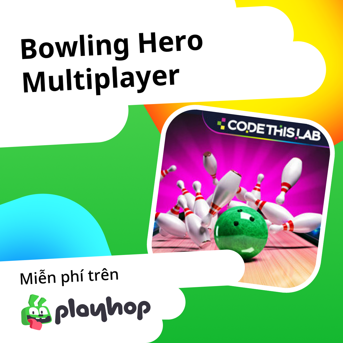 Bowling Hero Multiplayer (bởi CodeThisLab): Chơi Trực Tuyến Miễn Phí Trên Playhop