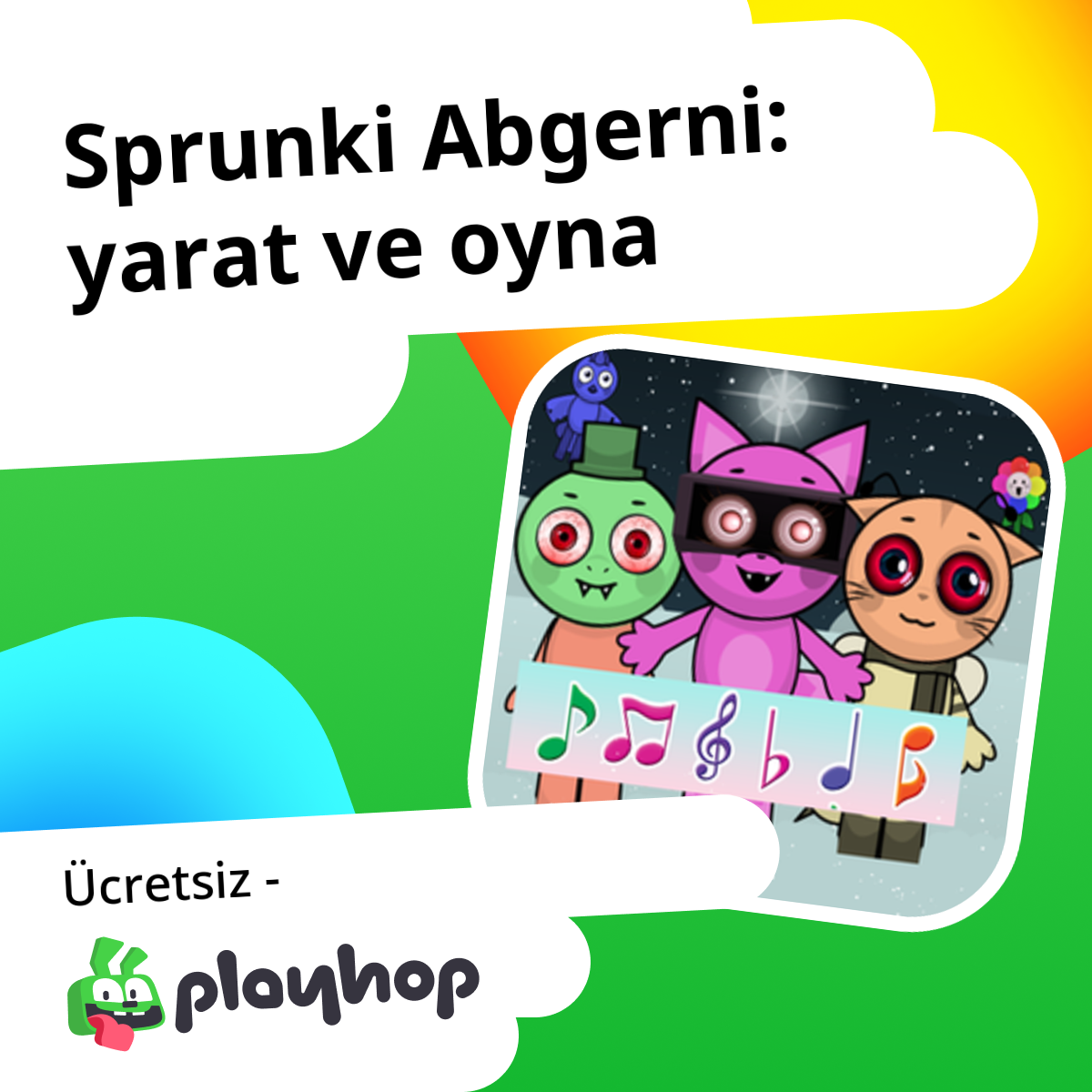Sprunki Abgerni: yarat ve oyna (LenaDev geliştiricisinden): Playhop ...