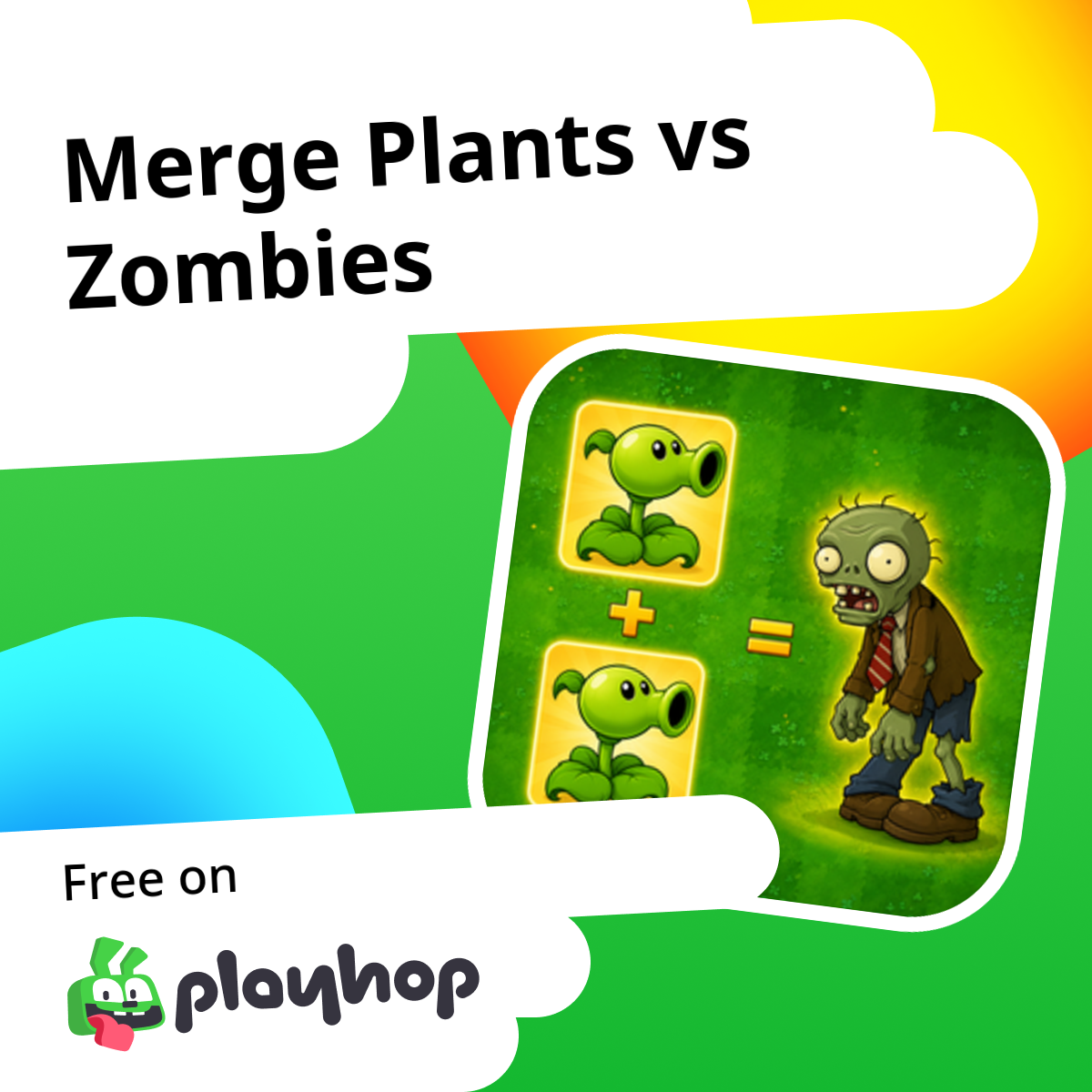 Merge Plants vs Zombies: Play Online For Free On Playhop