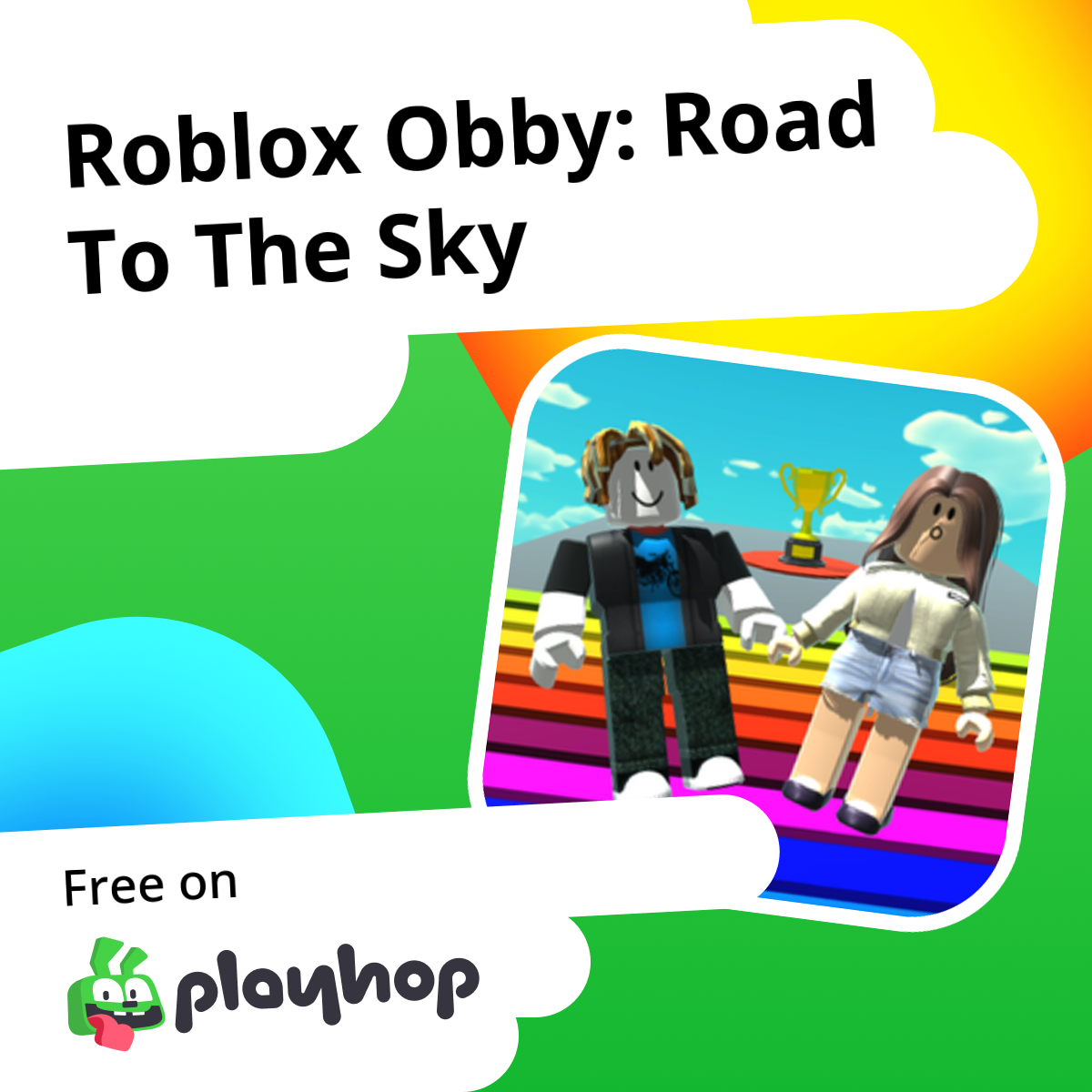 Roblox Obby: Road To The Sky (by Eva Games): Play Online For Free On Playhop