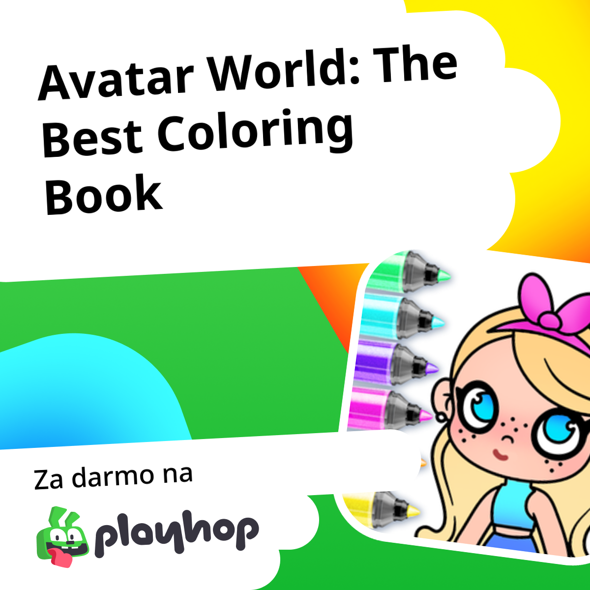 Avatar World: The Best Coloring Book (autor: Girls Games Puzzles): Graj ...