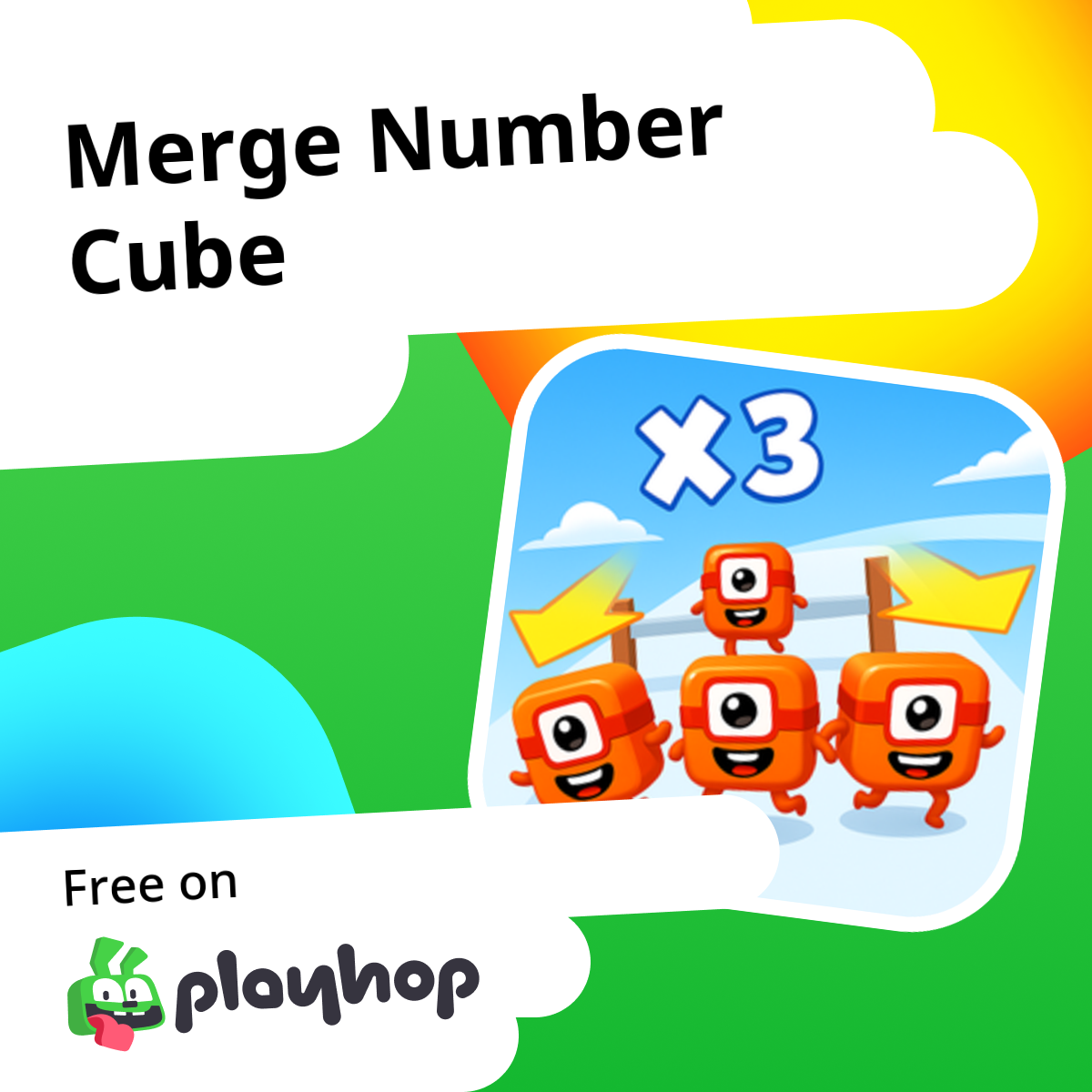 Merge Number Cube (by Voodo): Play Online For Free On Playhop