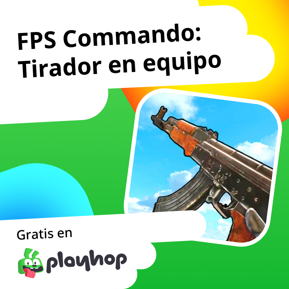 FPS Commando: Tirador en equipo (por BOLD CAT): Juega Gratis Online en Playhop