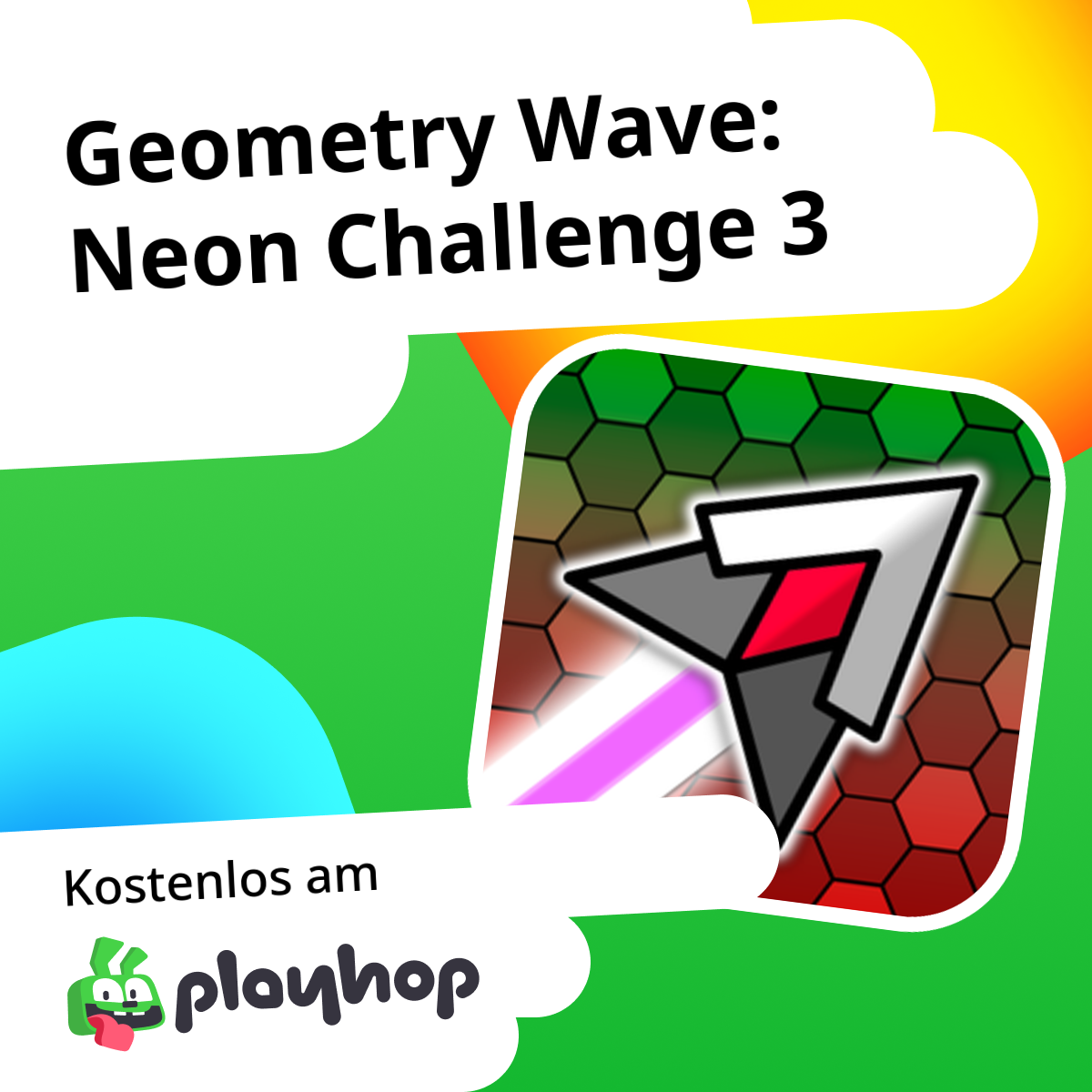 Geometry Dash Hyper Wave: Neon Challenge 3 (von IceRainWave): Spiele ...