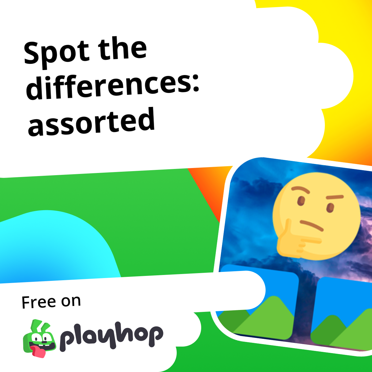 Spot the differences: assorted: Play Online For Free On Playhop