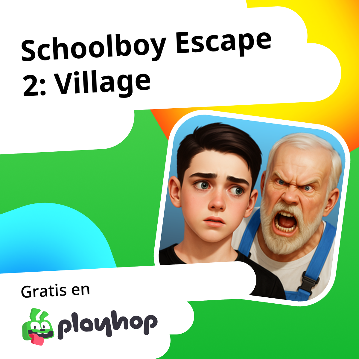Schoolboy Escape 2: Village (por CatGame Studio): Juega Gratis Online en Playhop