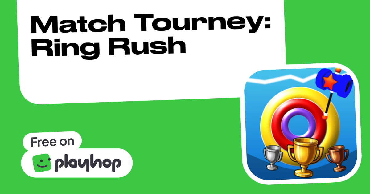 Match Tourney: Ring Rush (per Locbird Games): Juega Gratis Online en Playhop