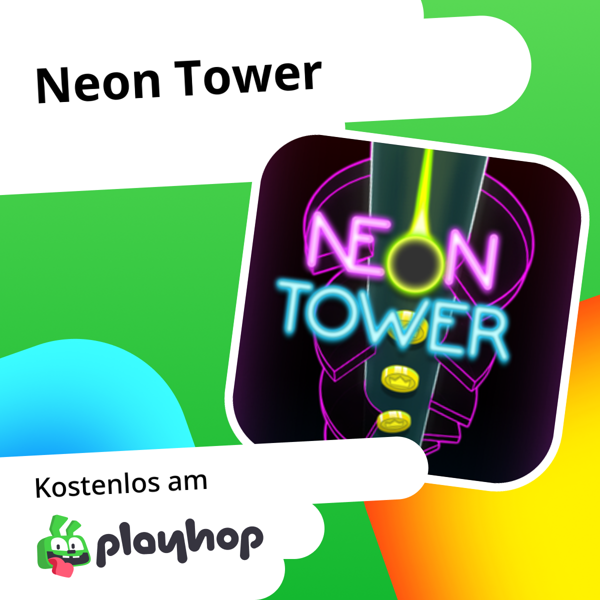 Neon Tower (von Famobi-Dev): Spiele kostenlos online auf Playhop