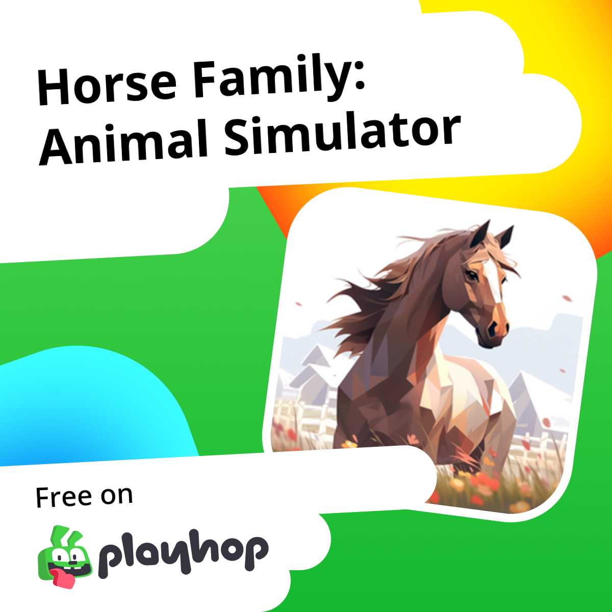 Horse Family: Animal Simulator: Play Online For Free On Playhop