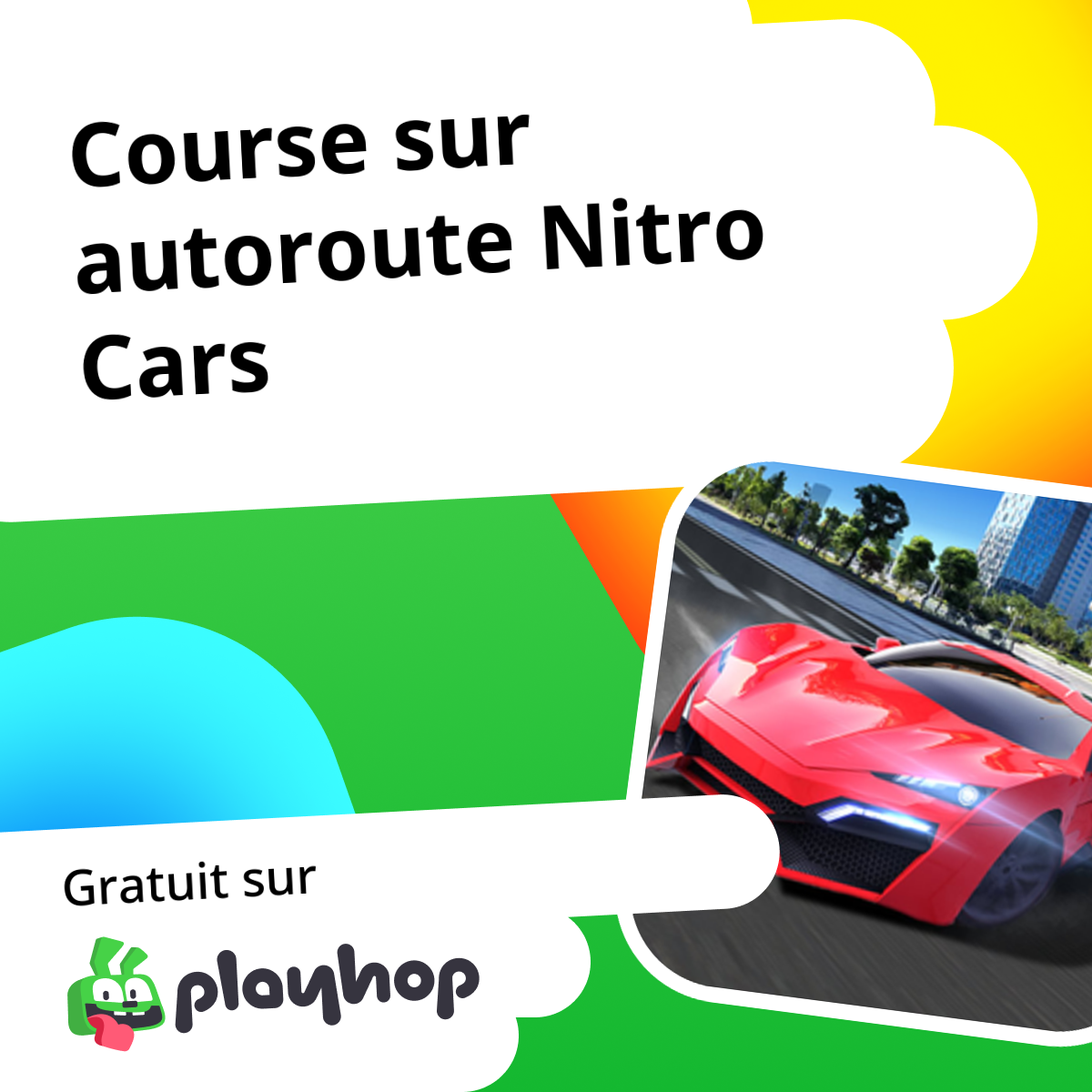 Course sur autoroute Nitro Cars (par RHM Interactive): Jouez En Ligne ...