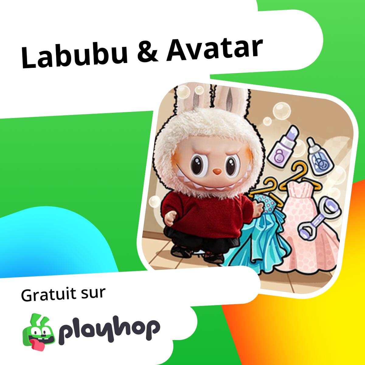 Labubu & Avatar (par PaperGames): Jouez En Ligne Gratuitement Sur Playhop