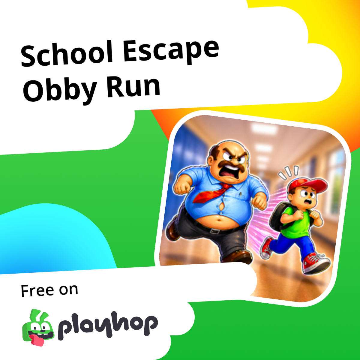 School Escape Obby Run: Play Online For Free On Playhop