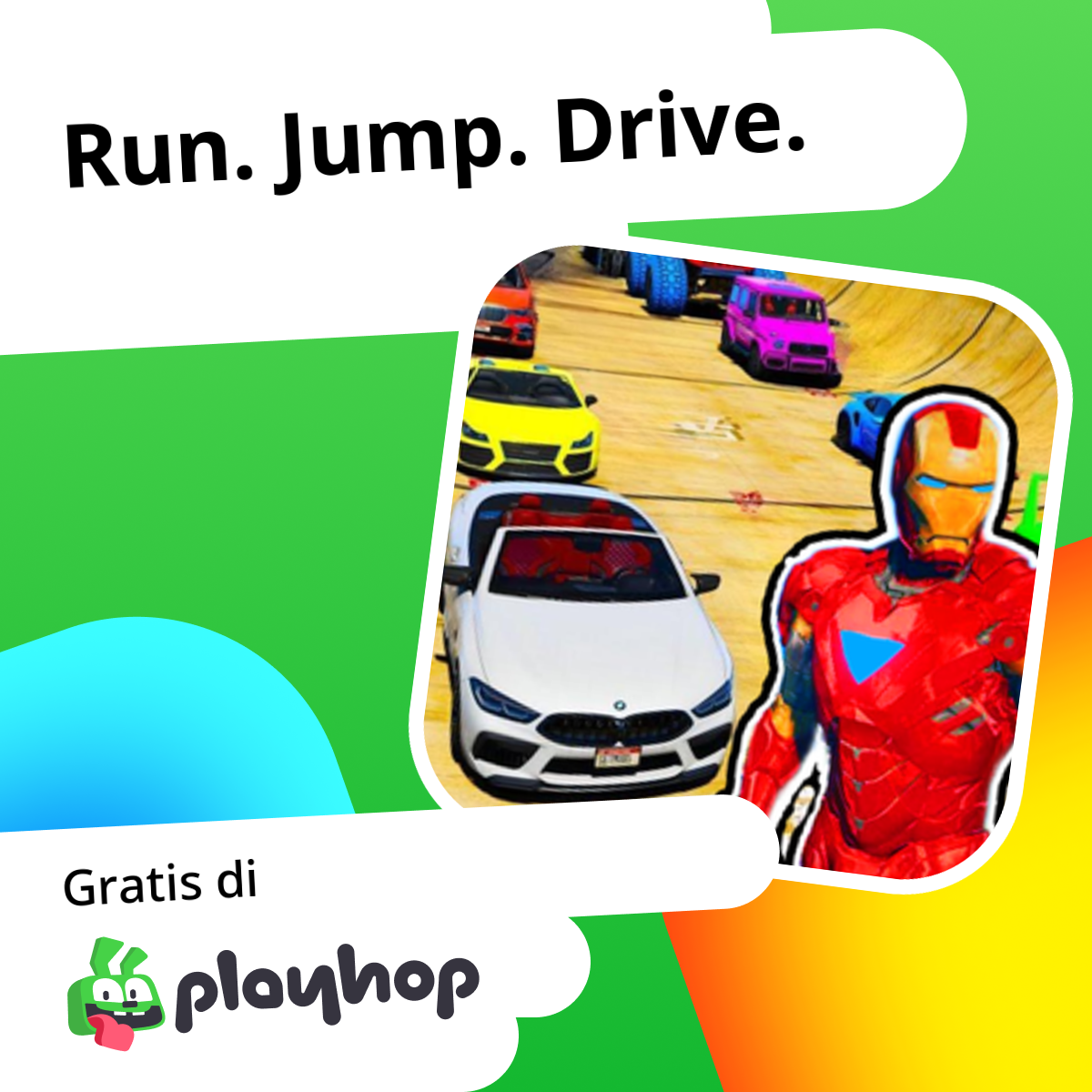 Run. Jump. Drive. (oleh AST GAMES): Mainkan Online Secara Gratis Di Playhop