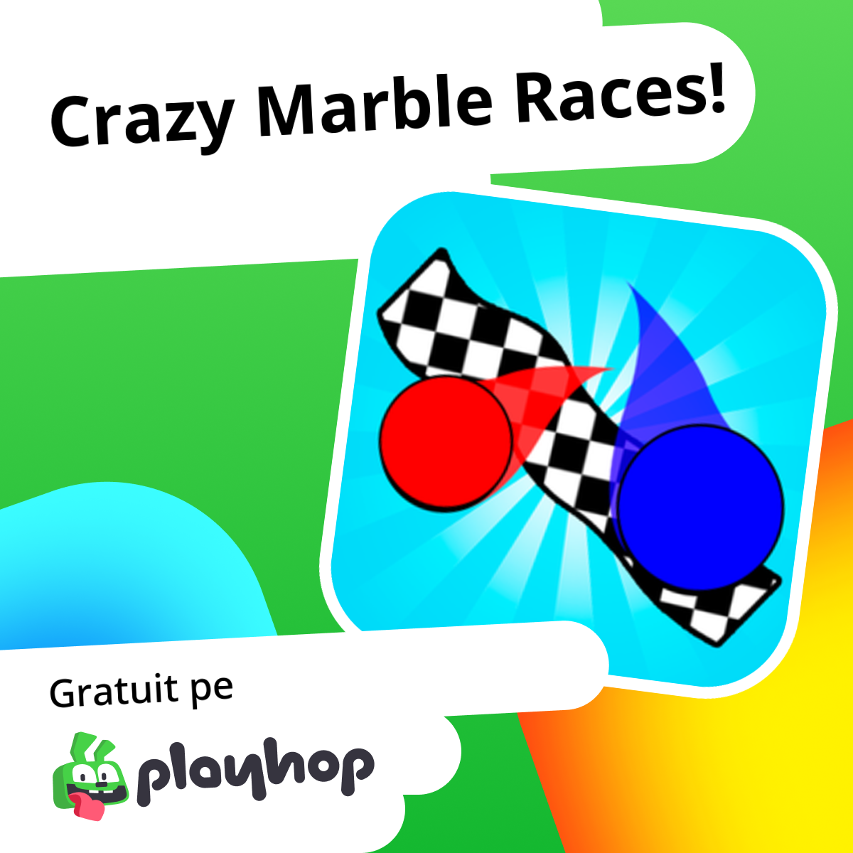 Crazy Marble Races! (de IlyaMN): Joacă Online Gratuit Pe Playhop