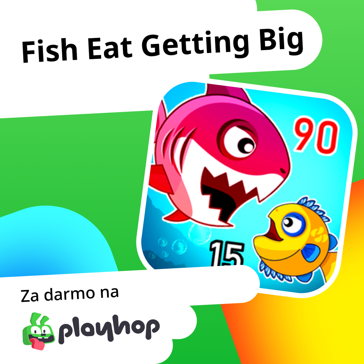 Fish Eat Getting Big: Graj Za Darmo Online w Playhop