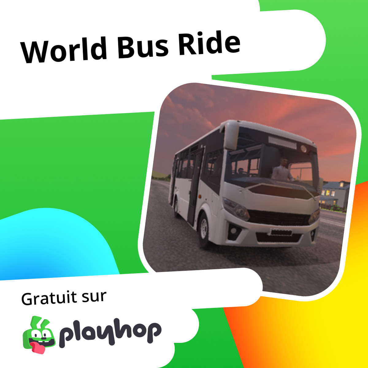 World Bus Ride: Jouez en ligne gratuitement sur Playhop