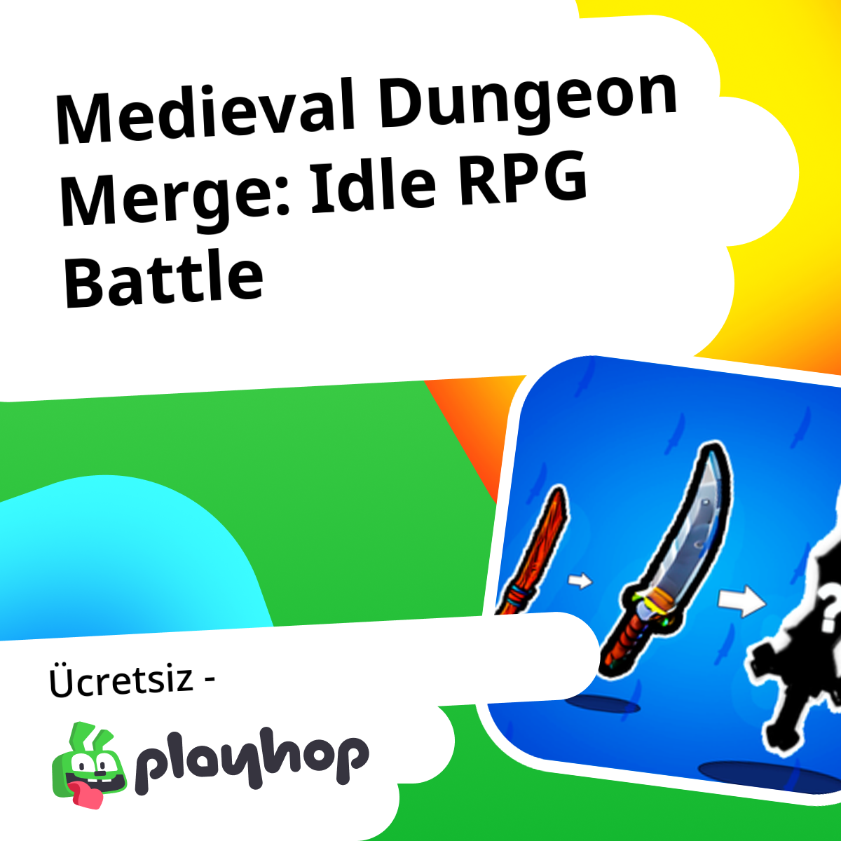 Medieval Dungeon Merge: Idle RPG Battle (Universe 25 geliştiricisinden): Playhop Servisinde ...