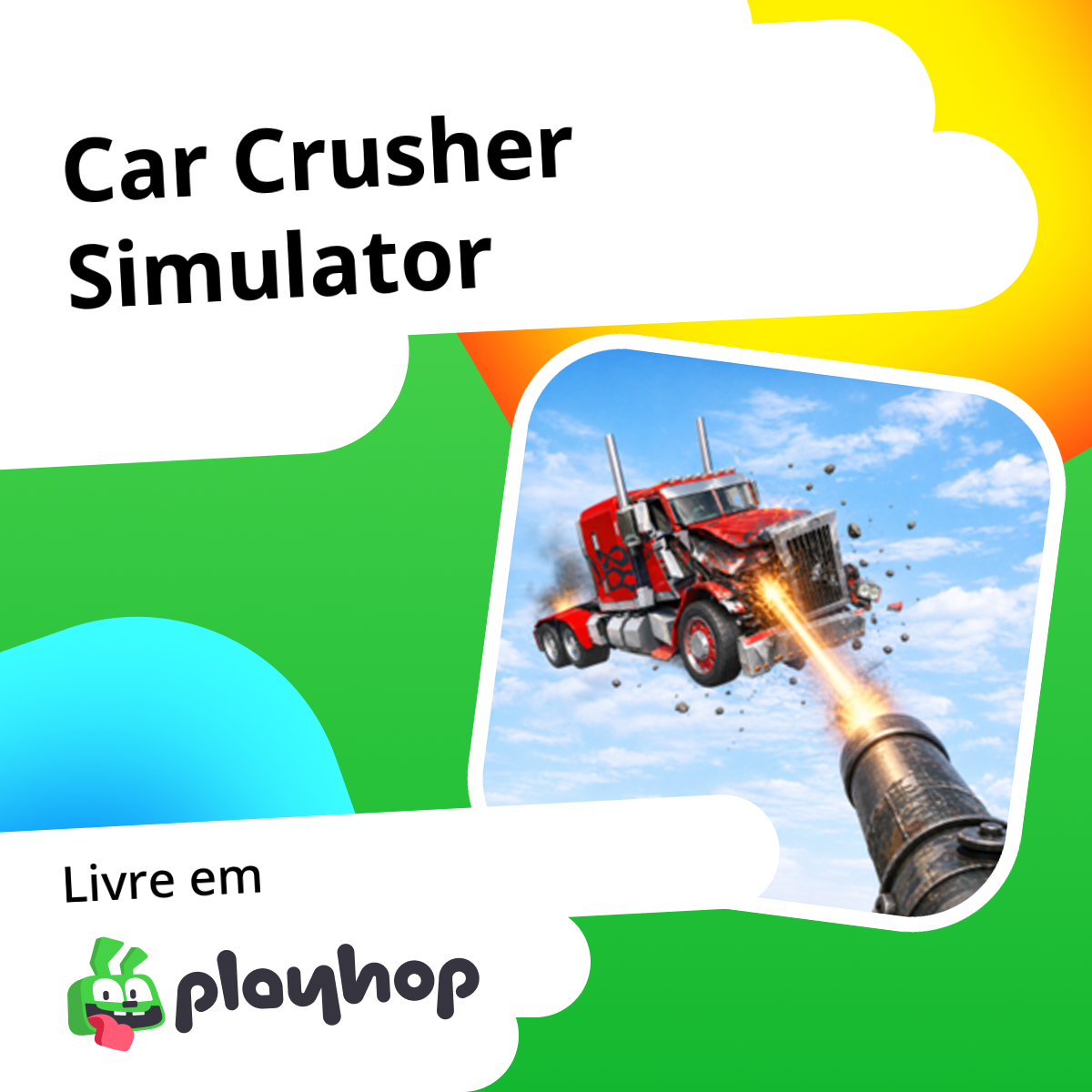 Car Crusher Simulator: Jogue Online Grátis no Playhop