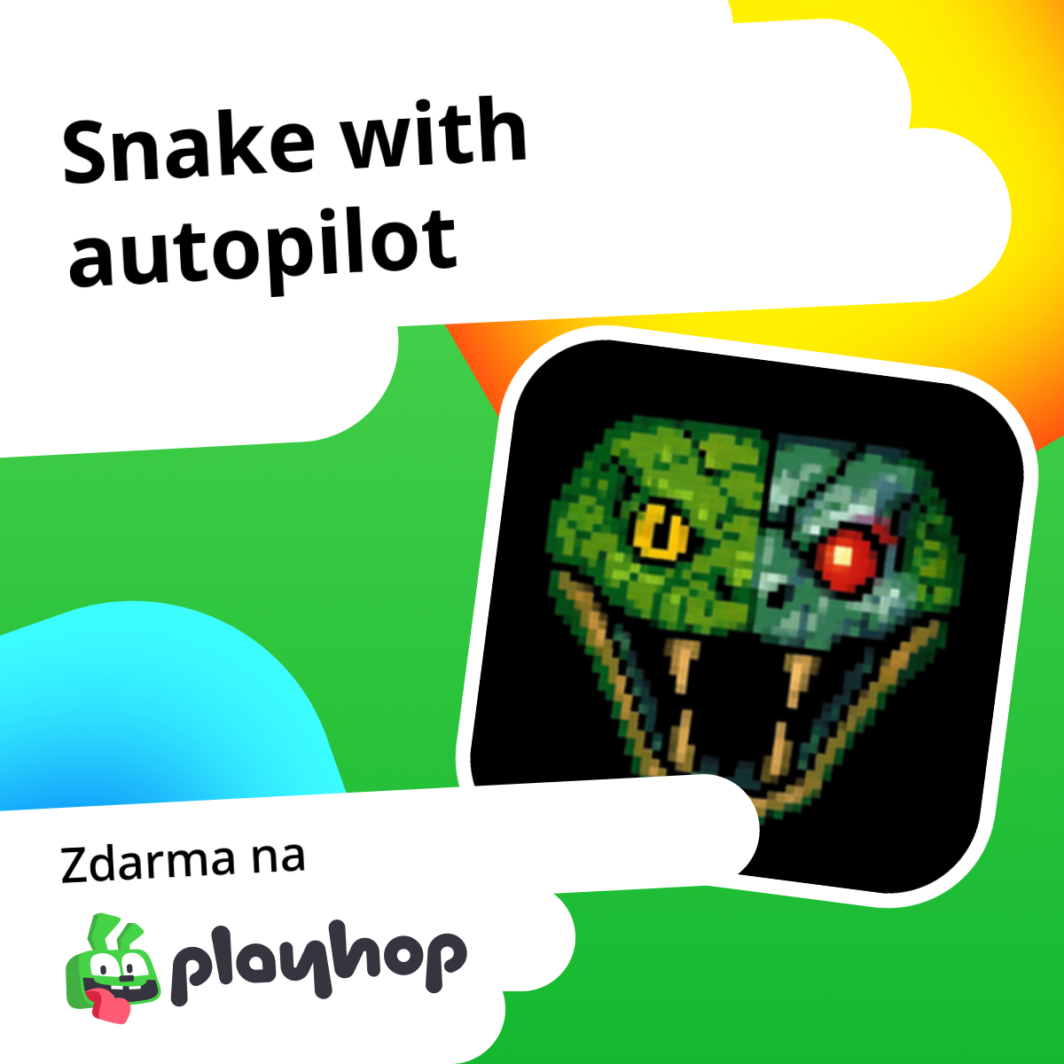 Snake with autopilot (od Bazin): Hrajte online zdarma na Playhop