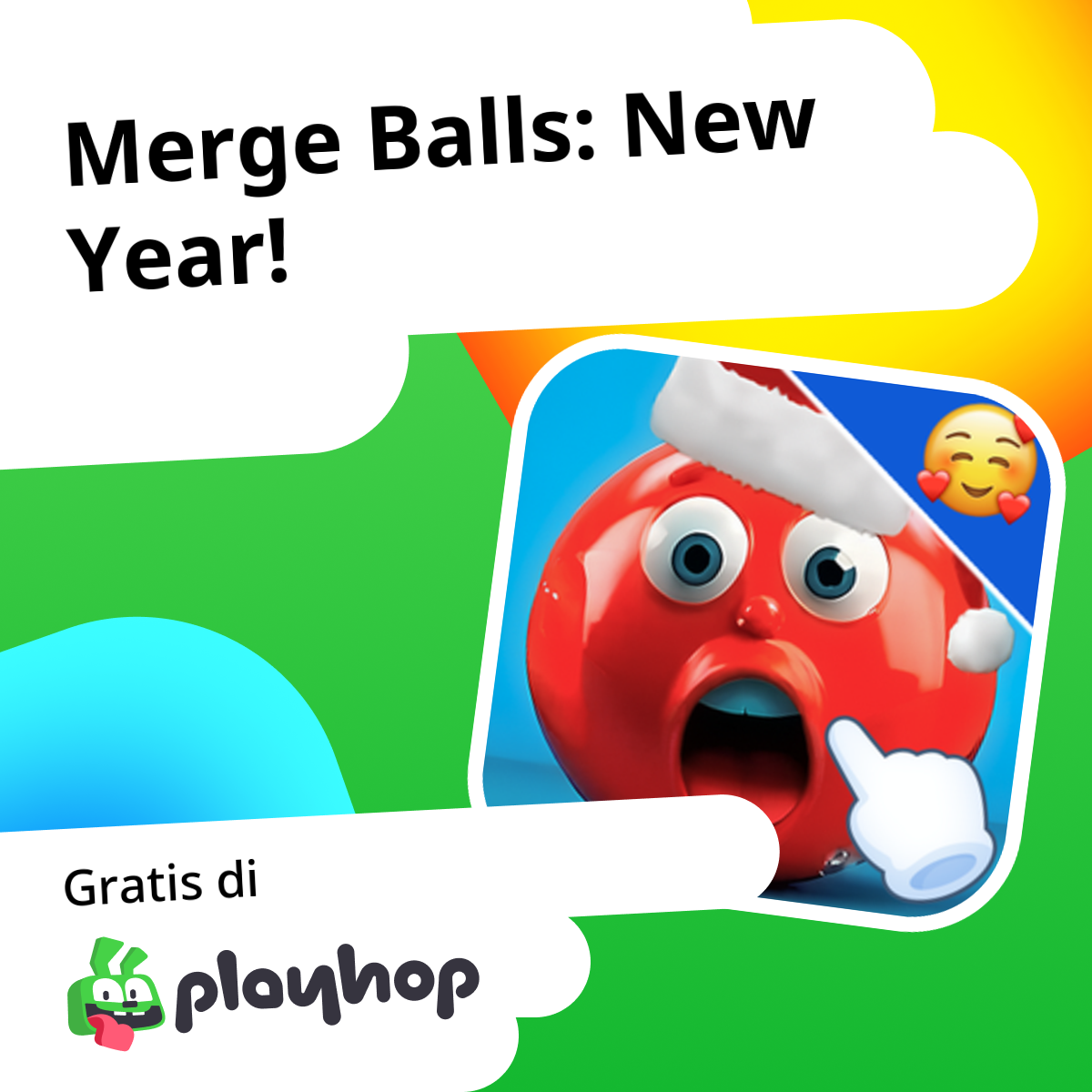 Merge Balls: New Year! (oleh SoManyGamesBusiness): Mainkan Online ...