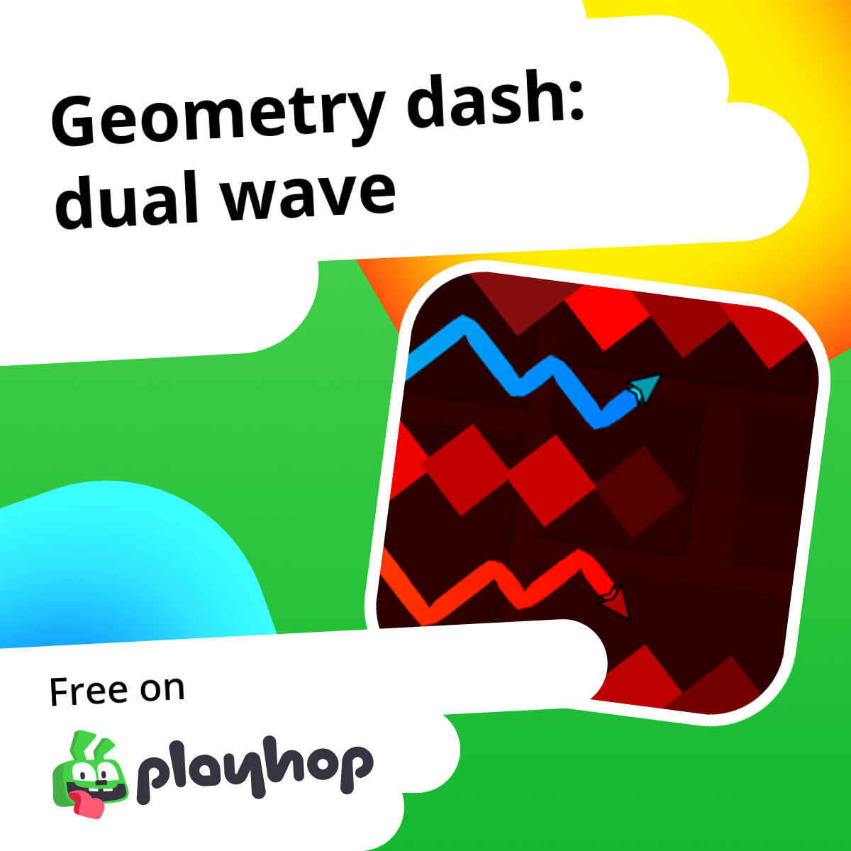 Geometry dash: dual wave (by Kokim): Play Online For Free On Playhop